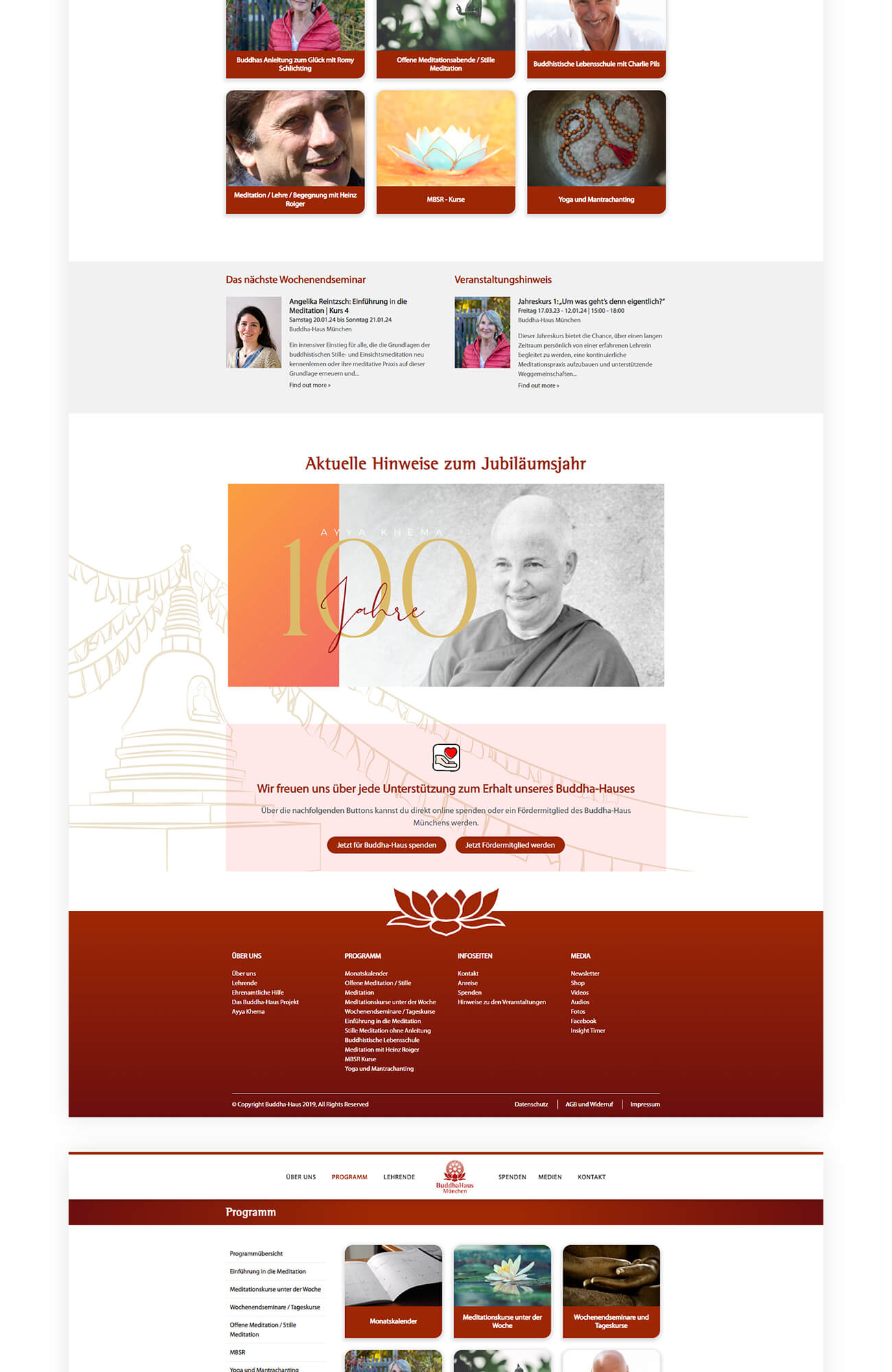 Buddhahaus München - hyperdigital